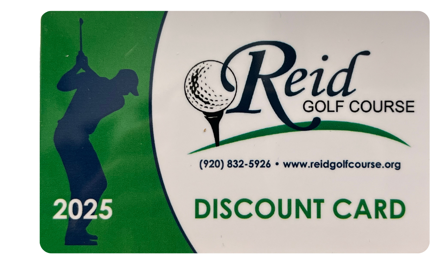 Green Fees - Reid Golf Course
